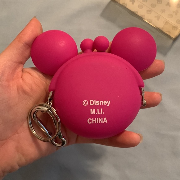 Disney | Bags | Mickey Mouse Hot Pink Coin Pouch | Poshmark